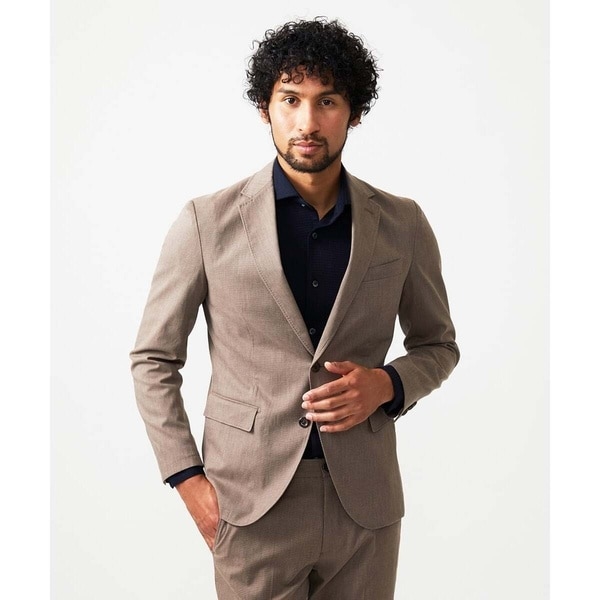 ミッシェルクランオム（MICHEL  HOMME）/【セットアップ】ピンヘッドテーラードジャケット