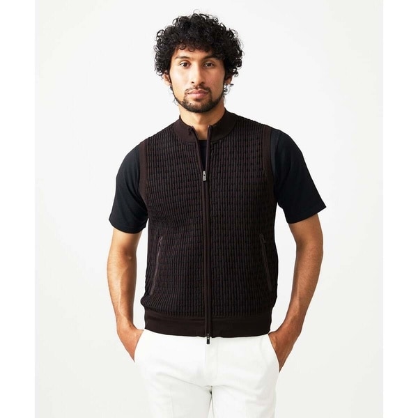 ミッシェルクランオム（MICHEL  HOMME）/【セットアップ】ニットベスト