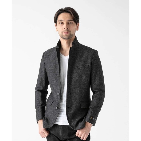 ミッシェルクランオム（MICHEL  HOMME）/ウールコンバーチブルジャケット