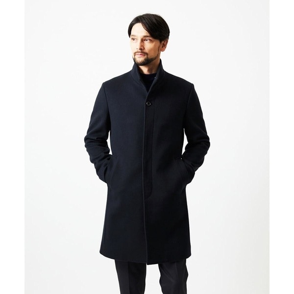 ミッシェルクランオム（MICHEL  HOMME）/スタンドカラーロングコート