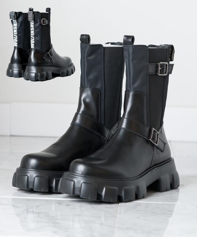 バッファローボブズ（Buffalo Bobs）/ENGINEER−TRACK(エンジニア−トラック)ダッドソール エンジニアブーツ