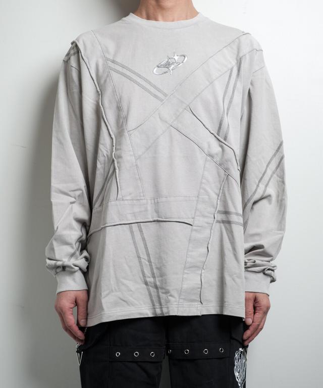 バックステージパス（backstagepass）/PENTAGRAM(ペンタグラム)ビッグシルエット クルーネック ロンT