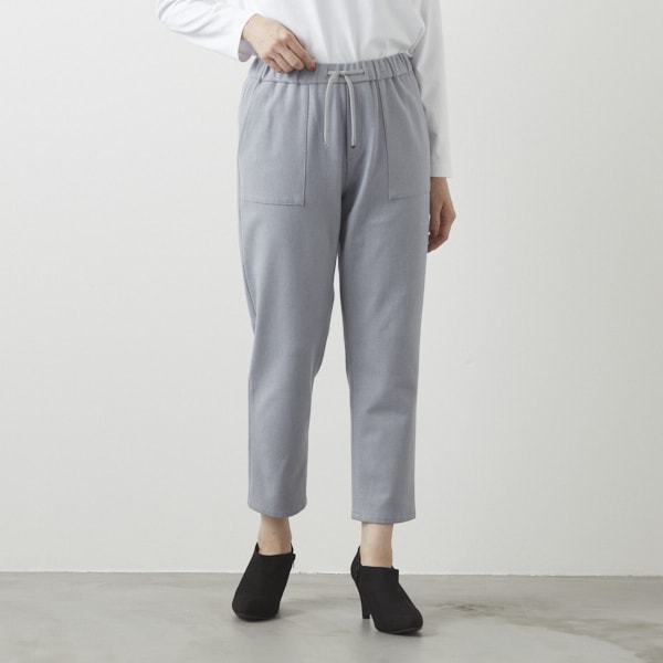 ラ・クープ（LACOUPE）/起毛ウォッシャブル紐付きパンツ