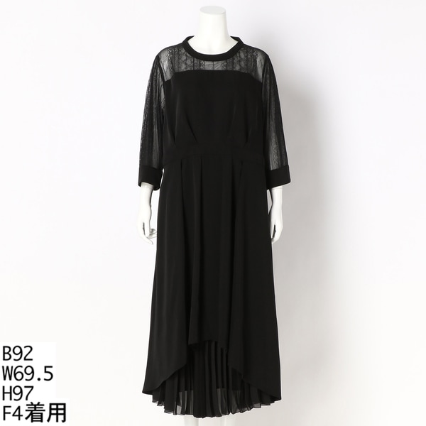 ラ・クープ/プリーツスカート付きドレス