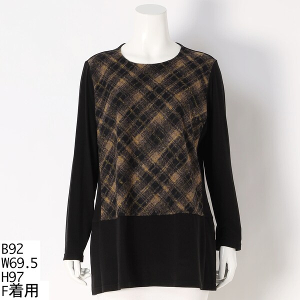 ラ・クープ（LACOUPE）/チェック柄チュニック