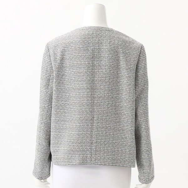 ラ・クープ/ツイードノーカラージャケットの通販はau PAY マーケット