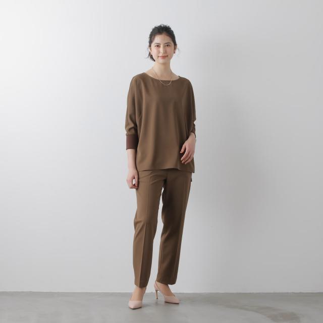 ラ・クープ（LACOUPE）/テーパードクリースパンツ【単品】