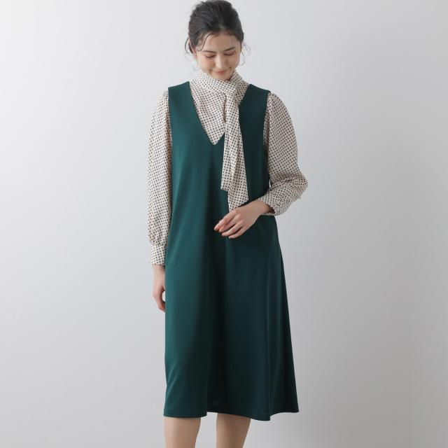 ラ・クープ（LACOUPE）/幾何学柄ボウタイブラウスの通販はau PAY