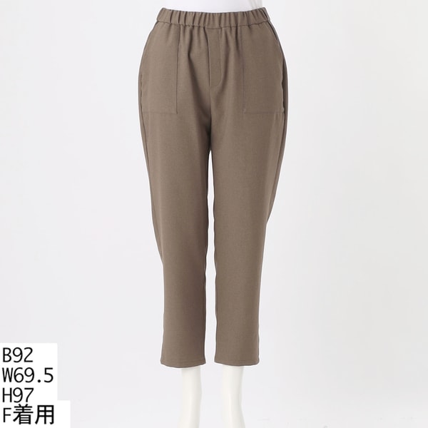 ラ・クープ（LACOUPE）/ウエストゴムテーパードパンツ