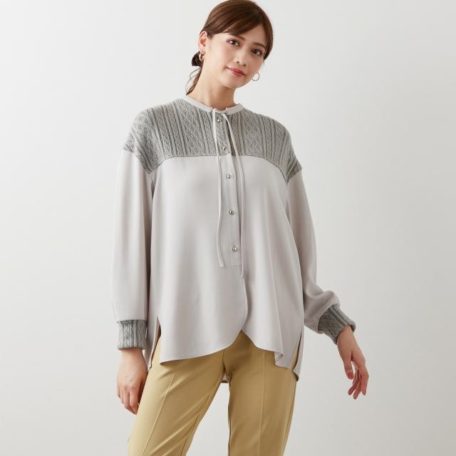 ラ・クープ（LACOUPE）/ジャガードブラウス