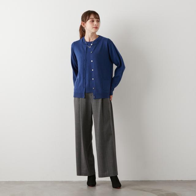 ラ・クープ（LACOUPE）/アシンメトリータックパンツ