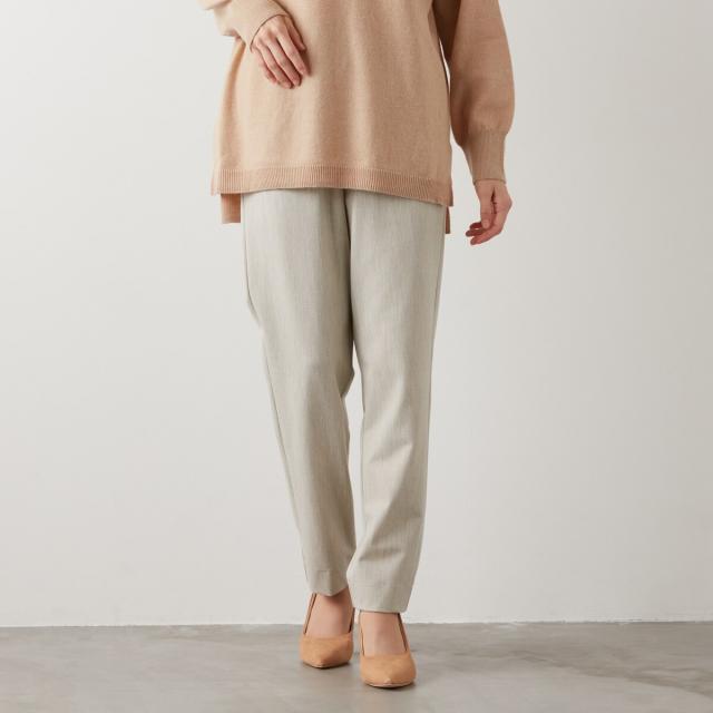 ラ・クープ（LACOUPE）/起毛ツイルテーパードパンツ