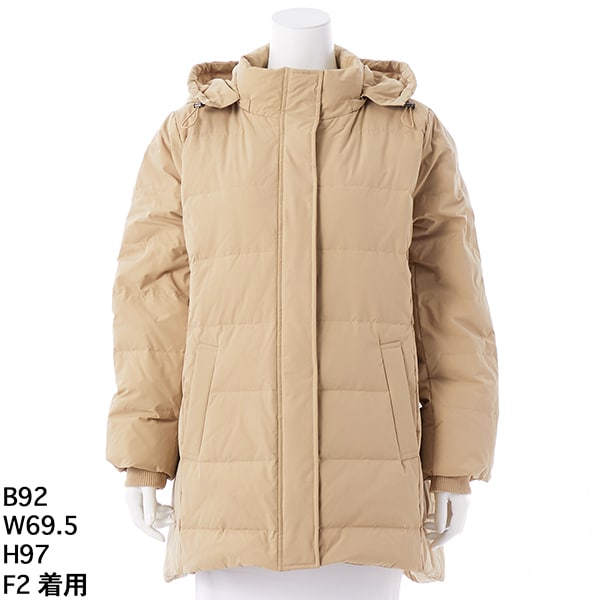 ラ・クープ（LACOUPE）/フード取り外しダウンコート