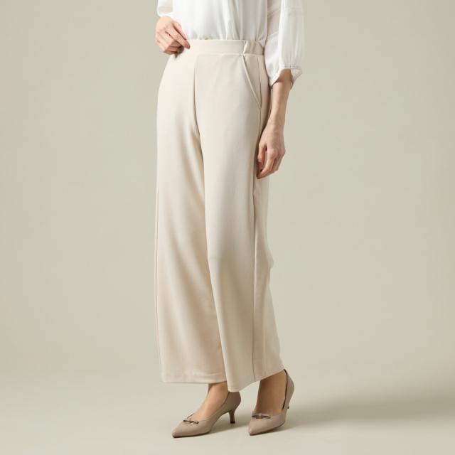 ラ・クープ（LACOUPE）/【ストレッチ】ワイドパンツ