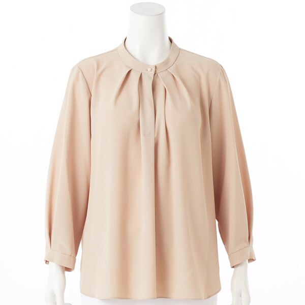 ラ・クープ（LACOUPE）/【洗える】9分袖　取り外しフリルボウタイ付ブラウス