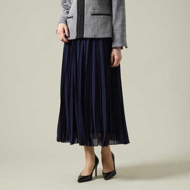 ラ・クープ（LACOUPE）/【洗える】変形プリーツスカート