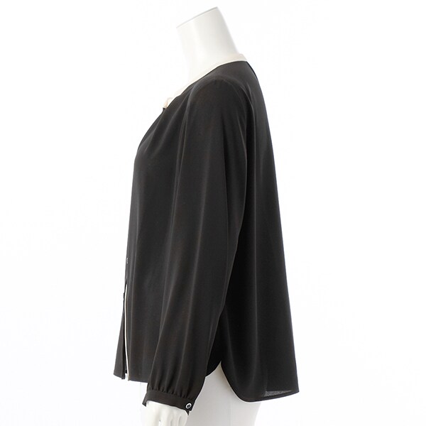 ラ・クープ（LACOUPE）/【洗える】バイカラーシャツブラウスの通販はau