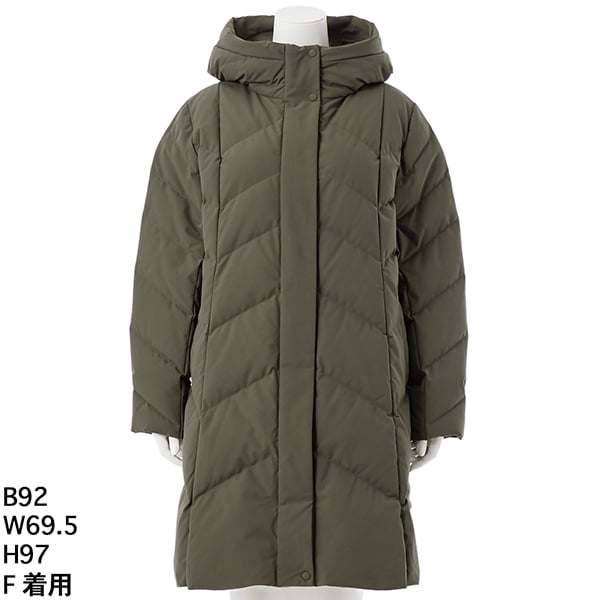 ラ・クープ（LACOUPE）/ノンパック矢羽軽量ダウンコート