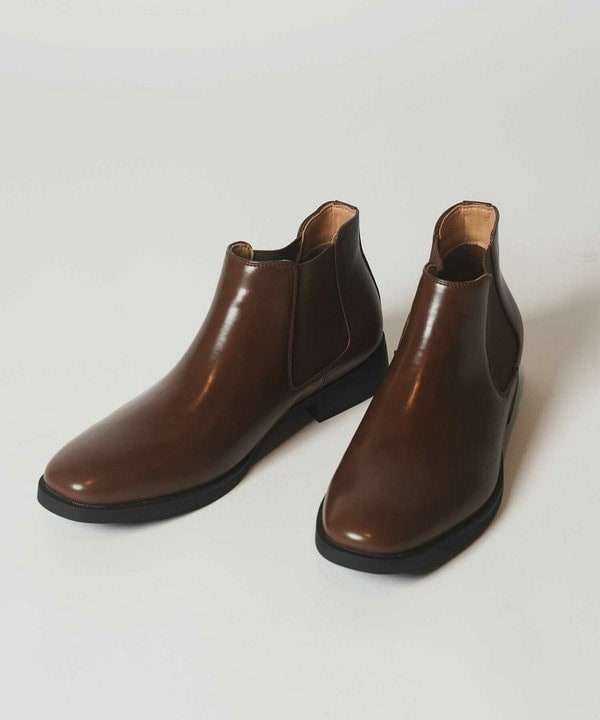 ユニオンステーション（UNION STATION）/【EFFORTLESS/エフォートレス】フェイクレザーサイドゴアブーツ