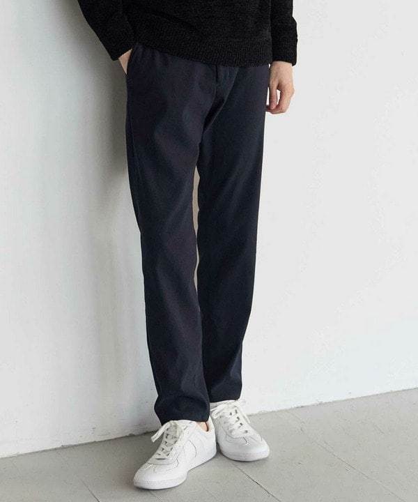 ユニオンステーション（UNION STATION）/メランジストレッチカルゼスリムイージーパンツ