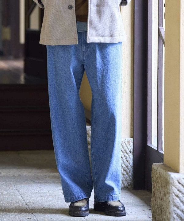 ユニオンステーション（UNION STATION）/WIDE LEG デニムパンツ