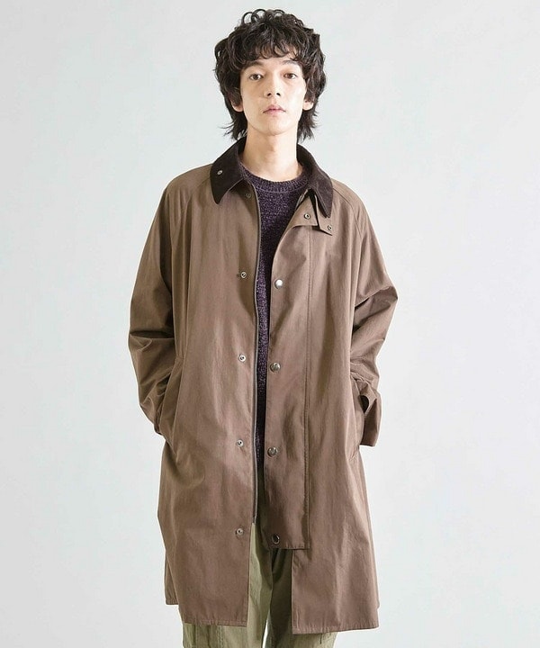 ユニオンステーション（UNION STATION）/2WAY ピーチスキンステンカラーコート