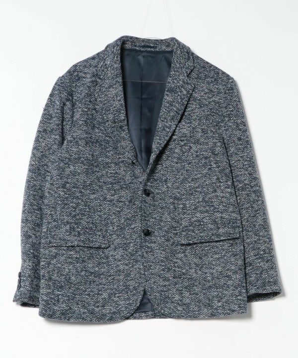 ユニオンステーション（UNION STATION）/メランジニット風テーラードジャケット