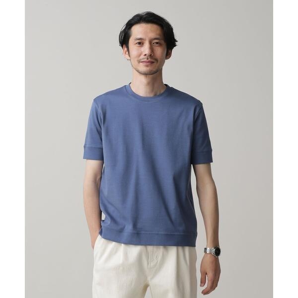 ナノユニバース（NANO universe）/LB．03／「FORMAL JERSEY」クルーネックカットソー半袖