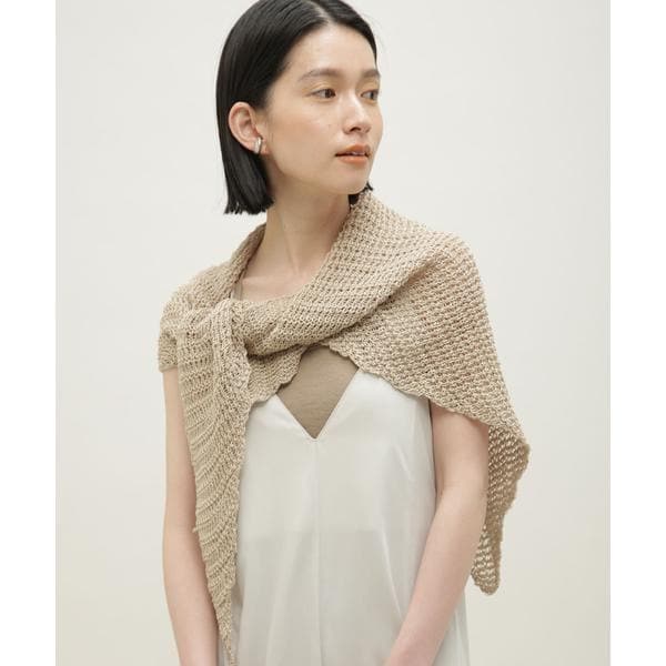 ナノユニバース（NANO universe）/THROW／Triangle Mesh Shawl