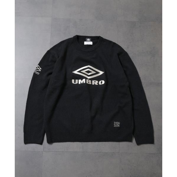 ナノユニバース（NANO universe）/HOTEL PALACE(オテルパラス)xアンブロ ストレッチシャギークルーネックセータ