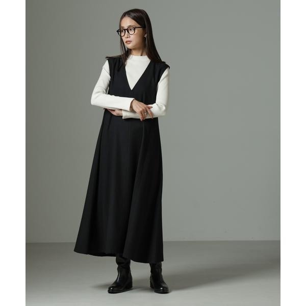 ナノユニバース（NANO universe）/Vネックジャンパースカート