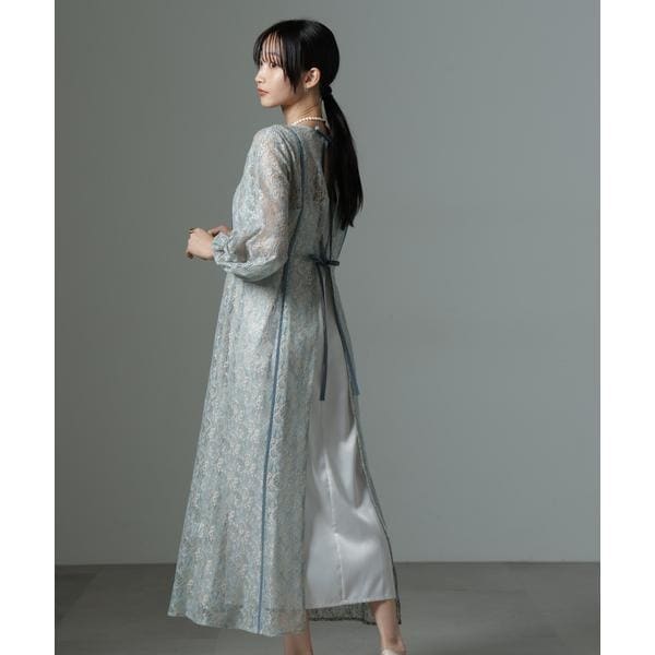 ナノユニバース（NANO universe）/kaene／パイピングレースエプロンドレス