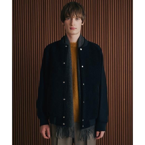 ナノユニバース（NANO universe）/ブークレーパネルバーシティージャケット