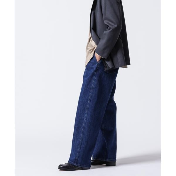 ナノユニバース（NANO universe）/「ASSEMBLANC」ラップディティールデニムトラウザー