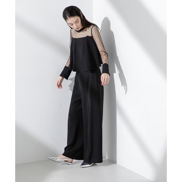 ナノユニバース（NANO universe）/フロッキードットチュールセットアップ