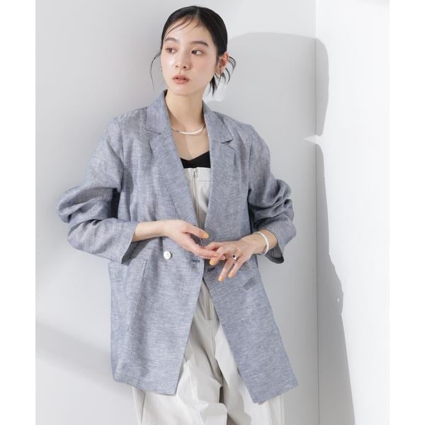 ナノユニバース（NANO universe）/ヨーロピアンフラックス シアージャケット（セットアップ可）