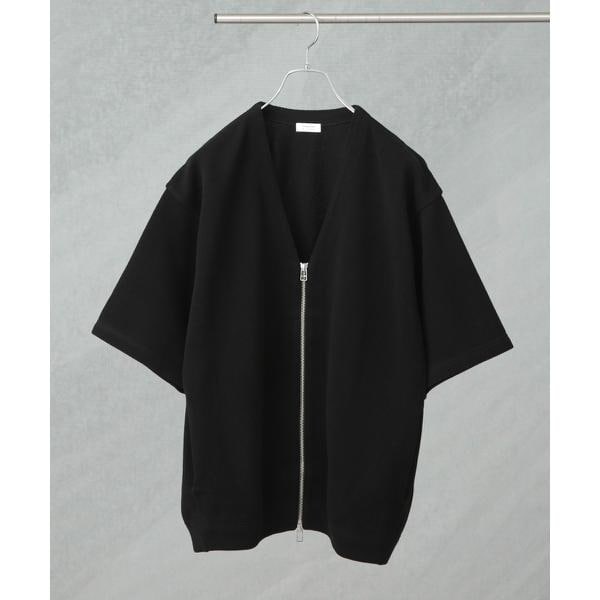 ナノユニバース（NANO universe）/crepuscule／別注 S／S V NECK ZIP CARDIGAN