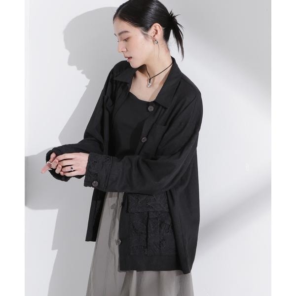 ナノユニバース（NANO universe）/ポイントレースサファリジャケット