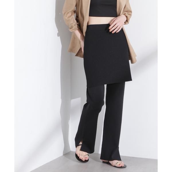 ナノユニバース（NANO universe）/レイヤードニットパンツ