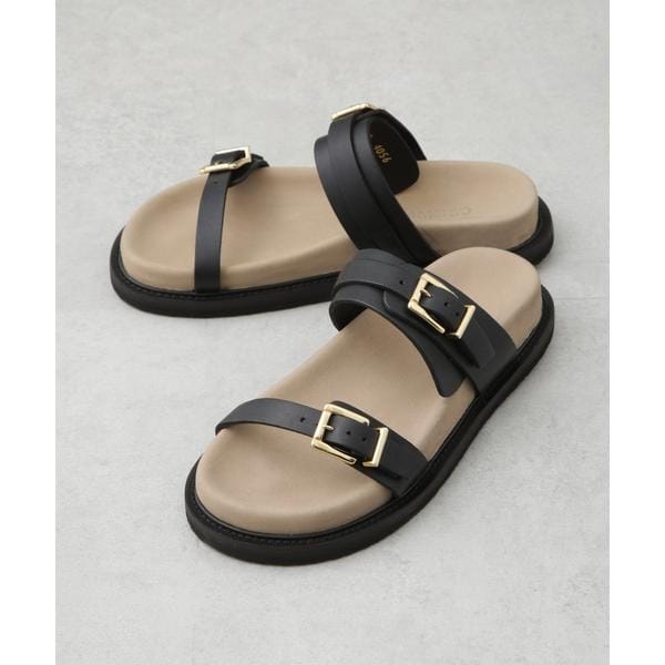 ナノユニバース（NANO universe）/CAMINANDO／DOUBLE BUCKLE SANDALS