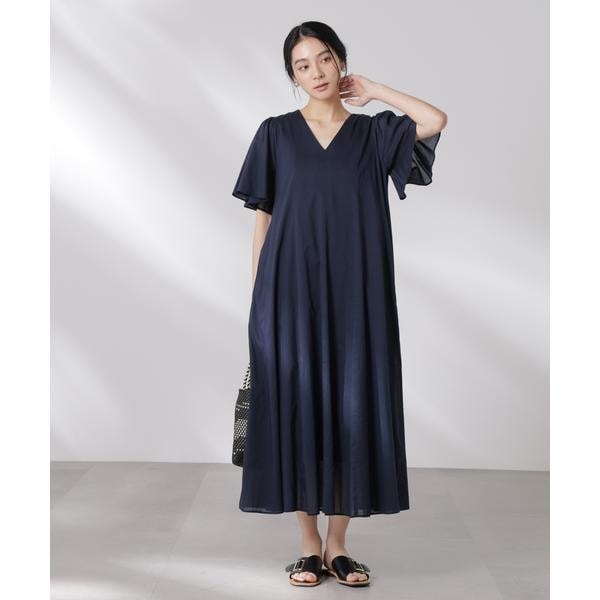 ナノユニバース（NANO universe）/made in india コットンフレアワンピース