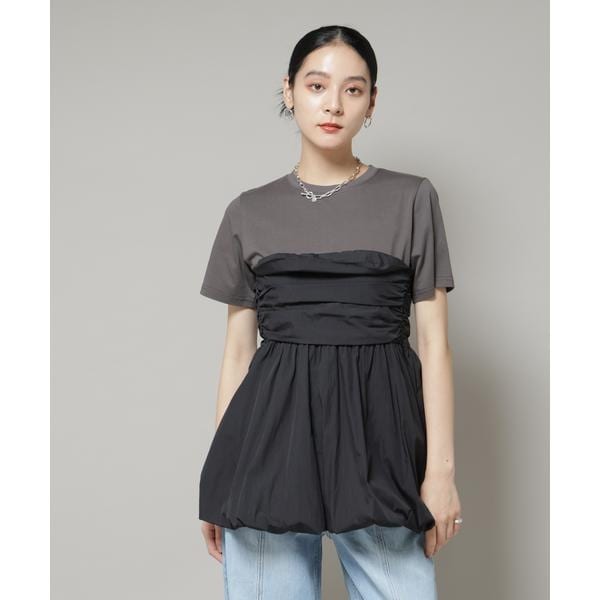 ナノユニバース（NANO universe）/バルーンビスチェドッキングトップス