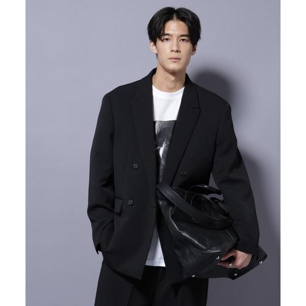 ナノユニバース（NANO universe）/Reflax(R) ダブルクロスウェザーダブルブレストジャケット(セットアップ可)