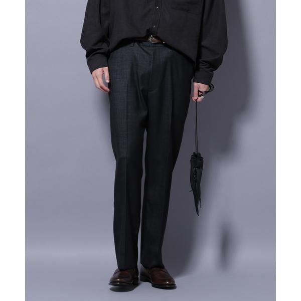 ナノユニバース（NANO universe）/「N TROUSERS PREMIUM」ウールデニムストレートパンツ／STRETCH(セットアップ可