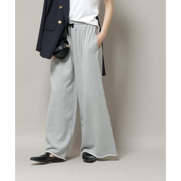 ナノユニバース（NANO universe）/ボリュームワイドスウェットパンツ
