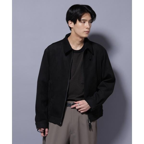 ナノユニバース（NANO universe）/フェイクスエードブルゾン