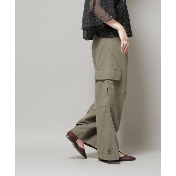 ナノユニバース（NANO universe）/サイドポケットワイドチノパンツ