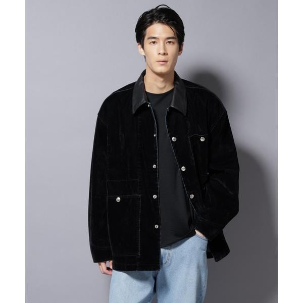 ナノユニバース（NANO universe）/フロッキーデニム オーバージャケット