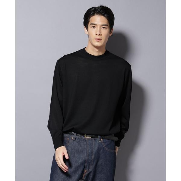 ナノユニバース（NANO universe）/「毛玉レスニット」ファインゲージクルーネック