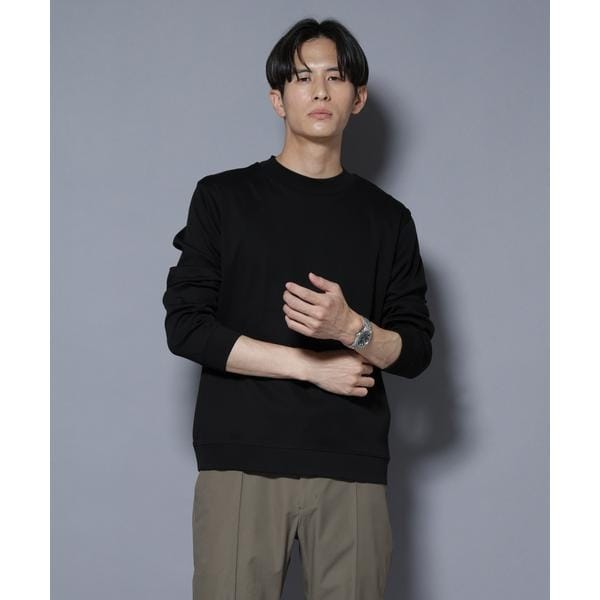 ナノユニバース（NANO universe）/「FORMAL JERSEY」モックネックカットソー長袖